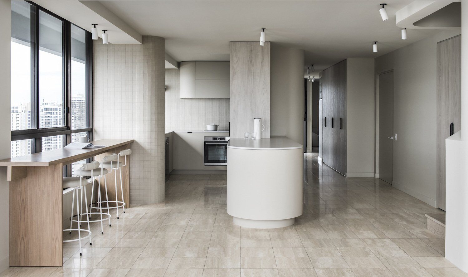 La transformación de un penthouse frente al mar - Hauswell